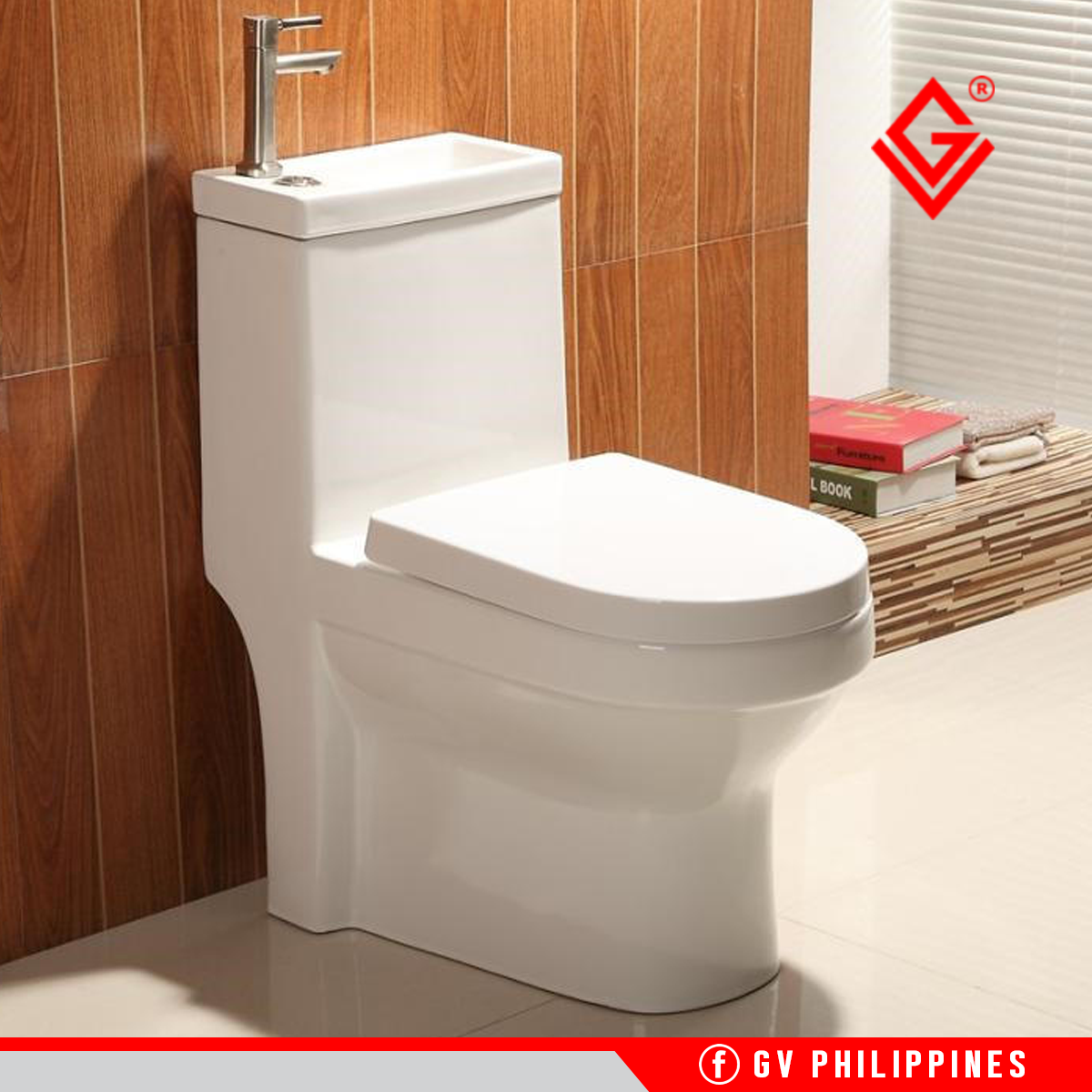 211P ONE-PIECE WATER CLOSET WITH BASIN | Luzon Foundry Inc.