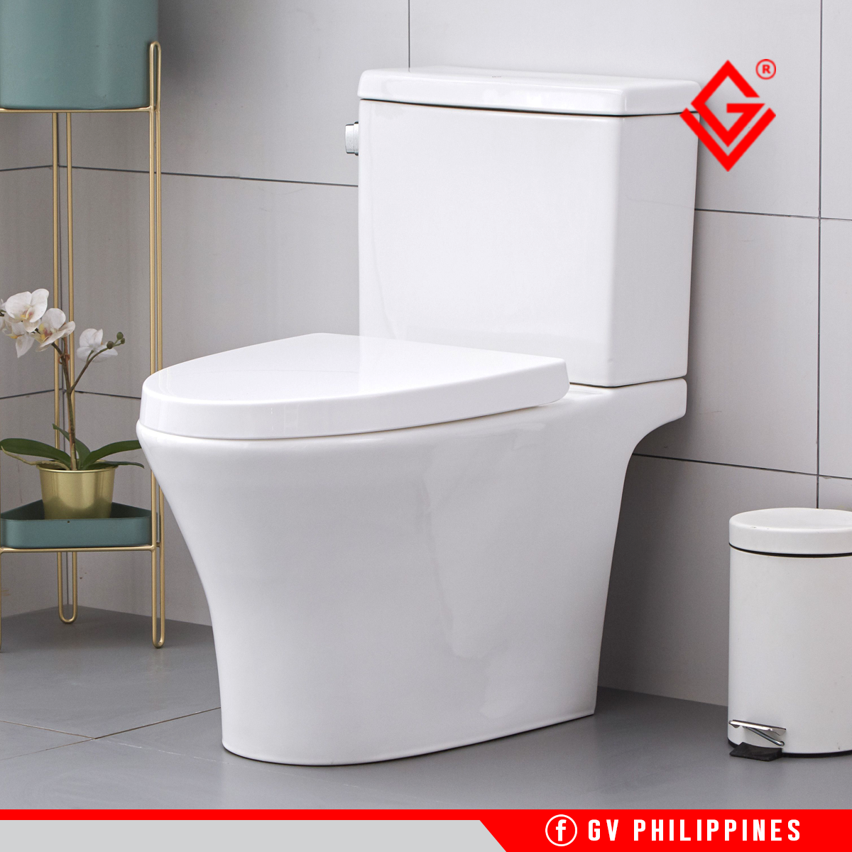 6816 TWO-PIECE WATER CLOSET | Luzon Foundry Inc.