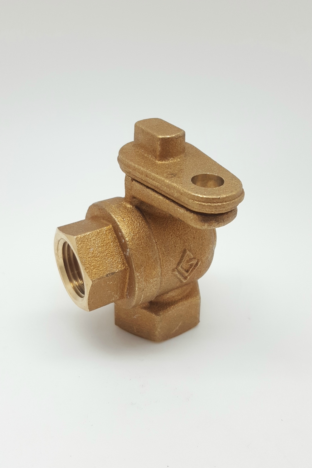 BRASS ANGLE METER VALVE 1/2 | Luzon Foundry Inc.